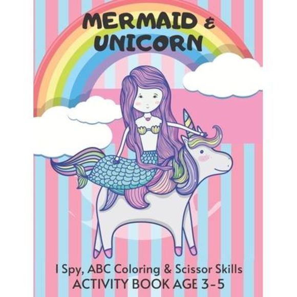 Bluegorilla Activity Monster | Other | Mermaid Unicorn Scissor Skills ...